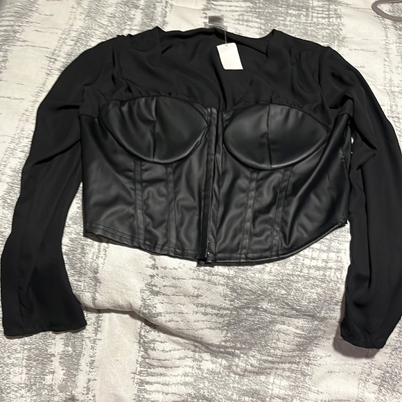 Madrag | Tops | Plus Sheer Crop Top | Poshmark